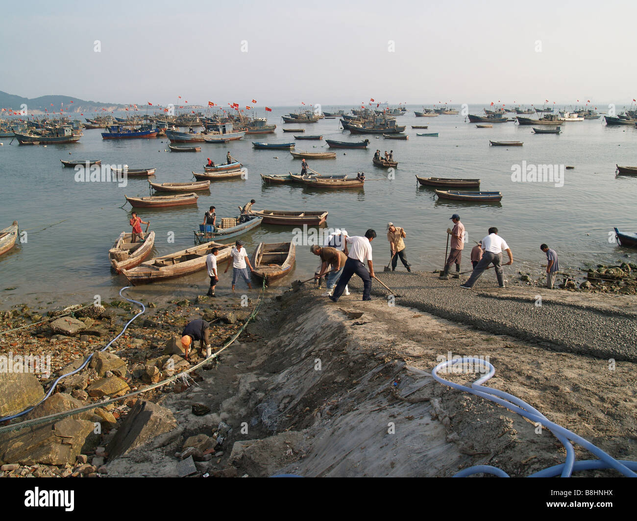 China boat ramp hi-res stock photography and images - Alamy