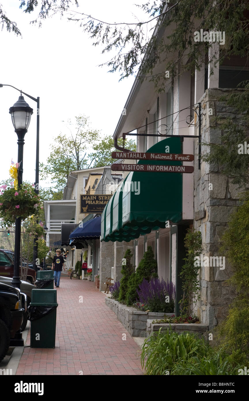 Downtown highlands north carolina hi-res stock photography and images ...