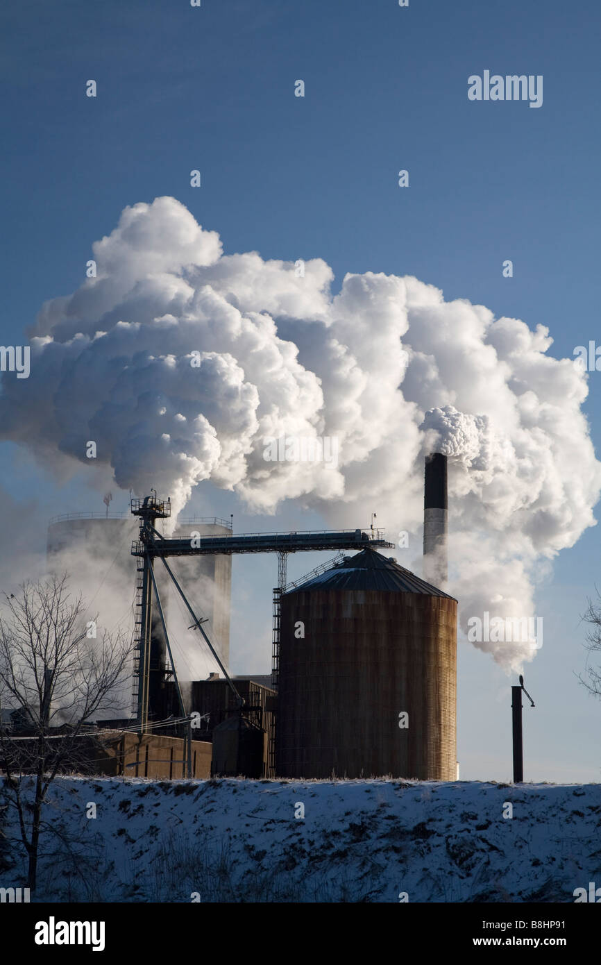 Mill Smoke Smokestack High Resolution Stock Photography and Images - Alamy