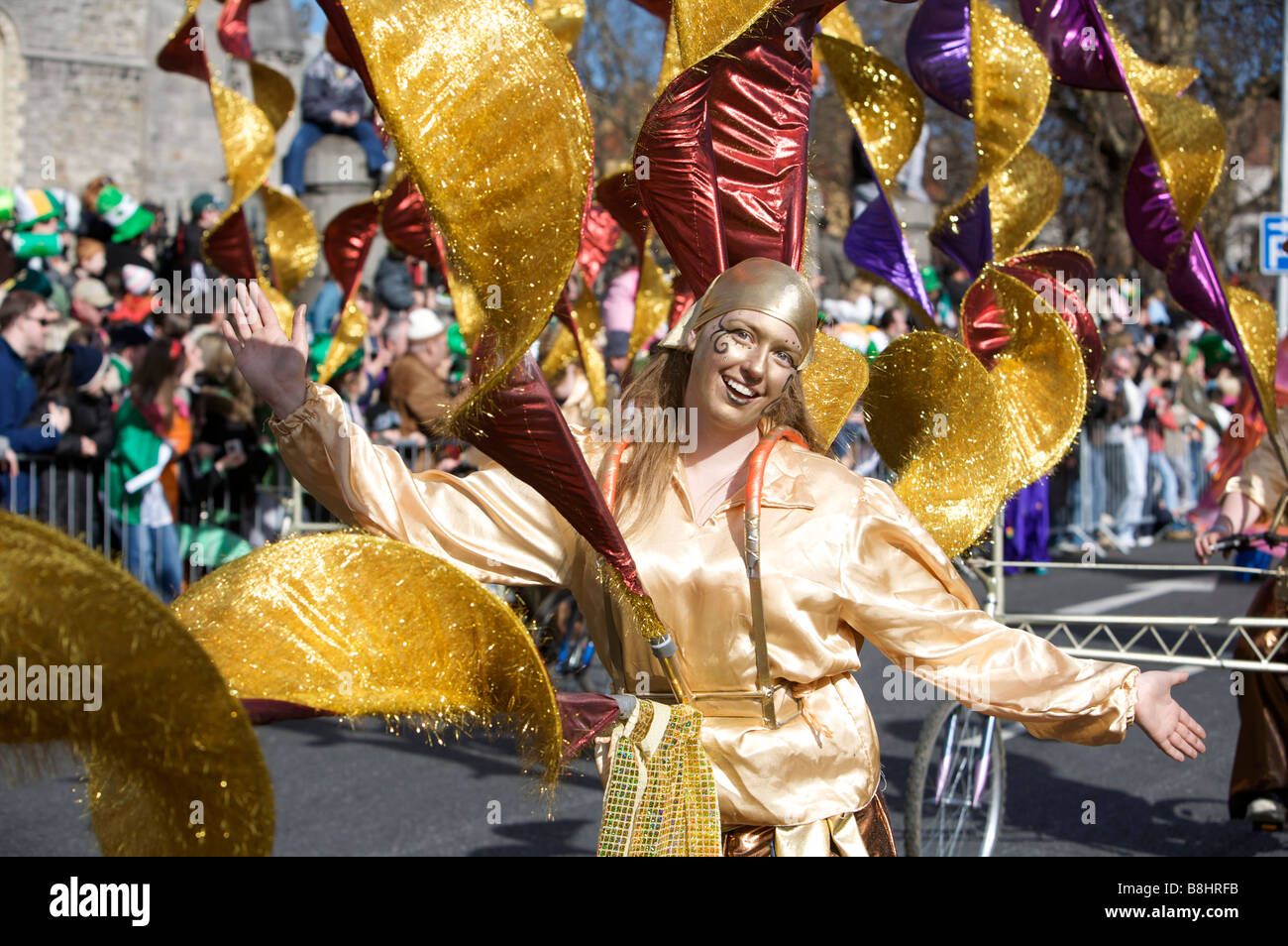 Irish military parade in dublin hi-res stock photography and images - Alamy