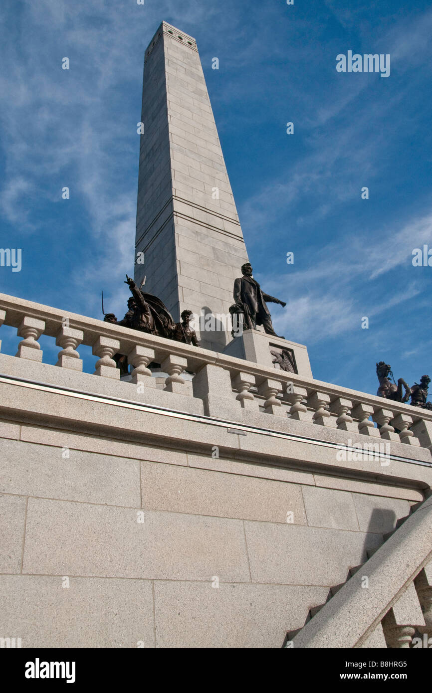 Lincoln's Tomb in Springfield, Illinois Stock Photo - Alamy