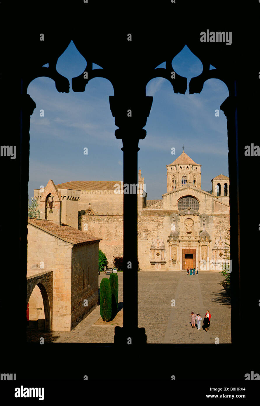Cistercian Monastery of Santa Maria de Poblet Tarragona Province Spain ...