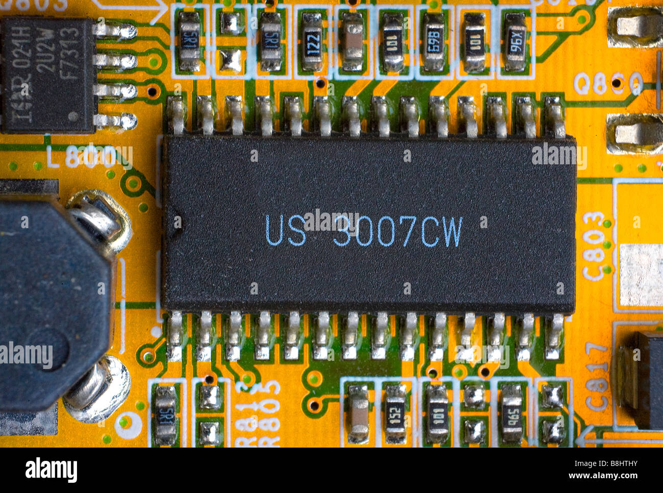 Section of circuit board hi-res stock photography and images - Alamy