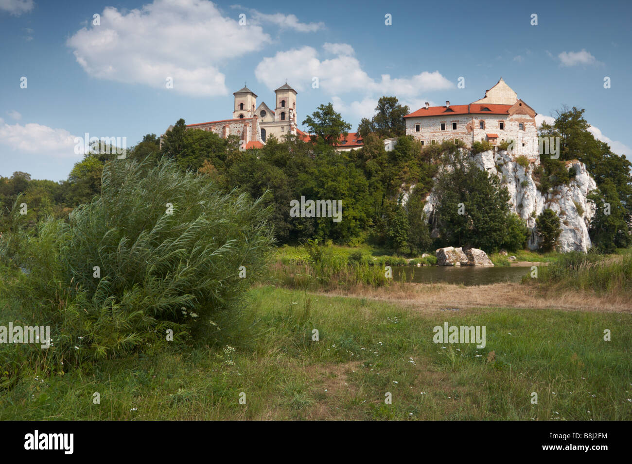 Historical benedictine abbey tyniec poland hi-res stock photography and ...
