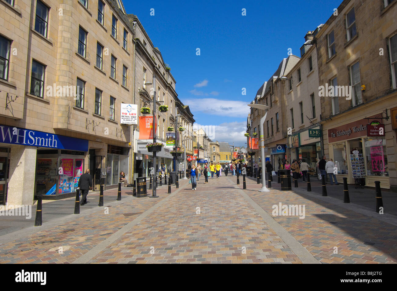 High Street Inverness Highland Region Scotland UK Stock Photo - Alamy