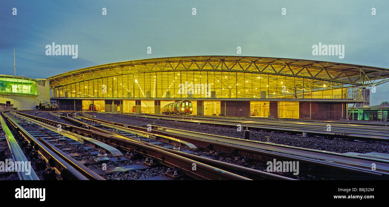London Underground's Stratford Depot, the futuristic ‘supershed’ where ...
