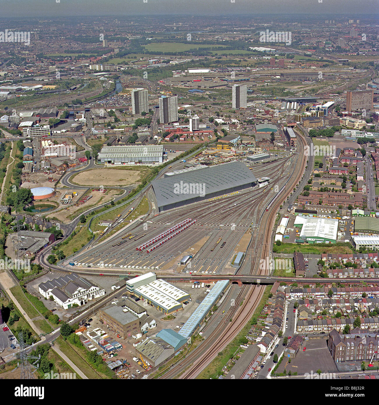 London Underground's Stratford Depot, the futuristic 'supershed' where ...