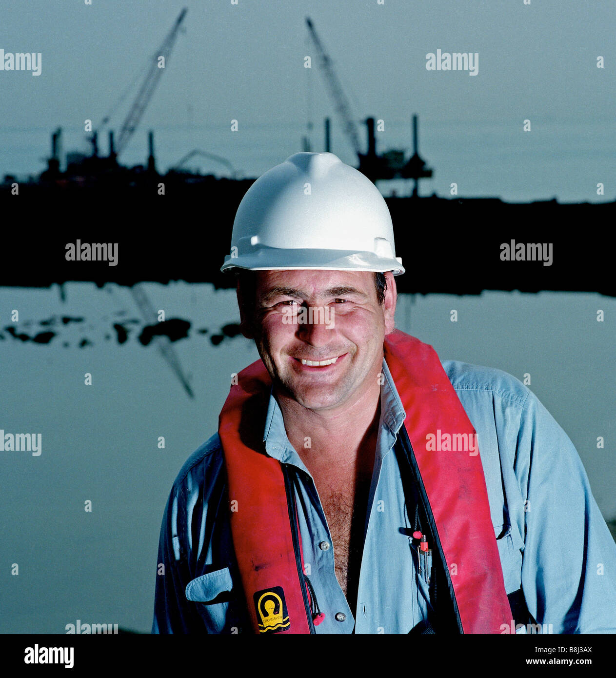 Channel Tunnel marine engineer at Shakespeare Cliff where gigantic ...