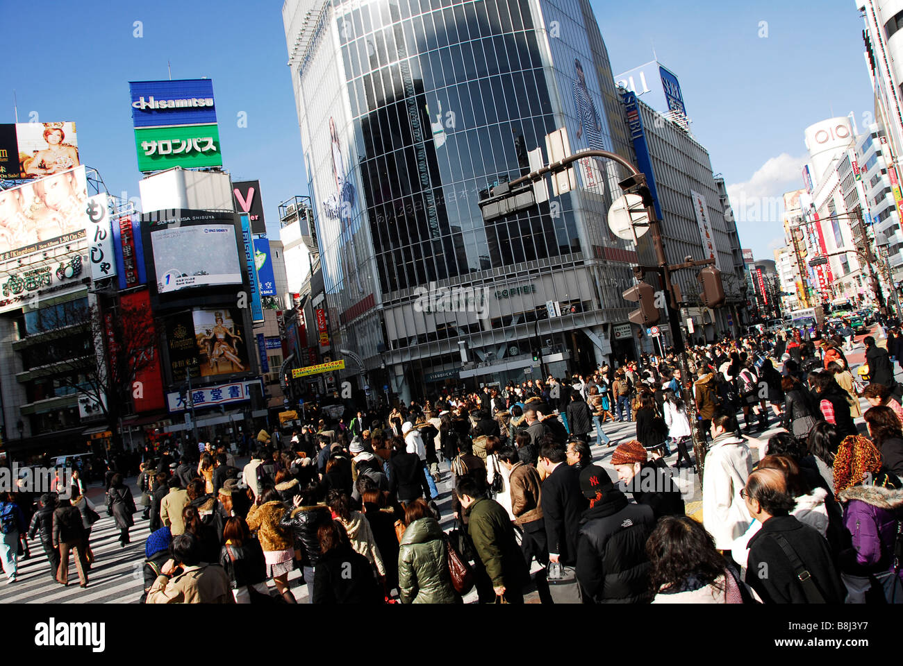 Shibuya intersection Tokyo, Japan Stock Photo - Alamy