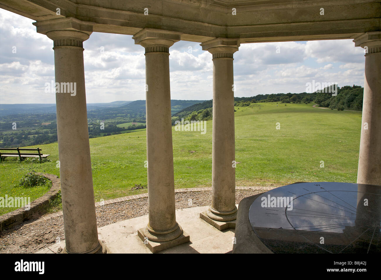 Stonework structure and columns of the Inglis Memorial Folly ...