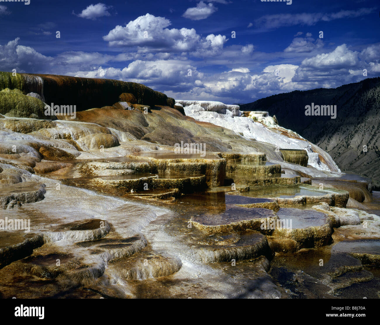 Limestone terraces hi-res stock photography and images - Alamy