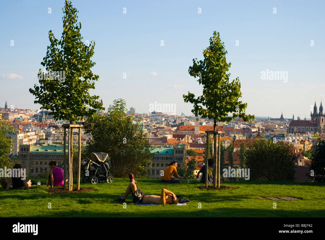 Letna park prague hi-res stock photography and images - Alamy