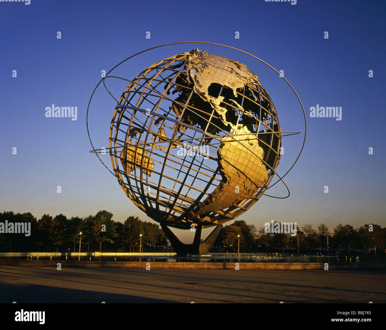Unisphere Flushing Meadow Park Queens New York USA Stock Photo - Alamy