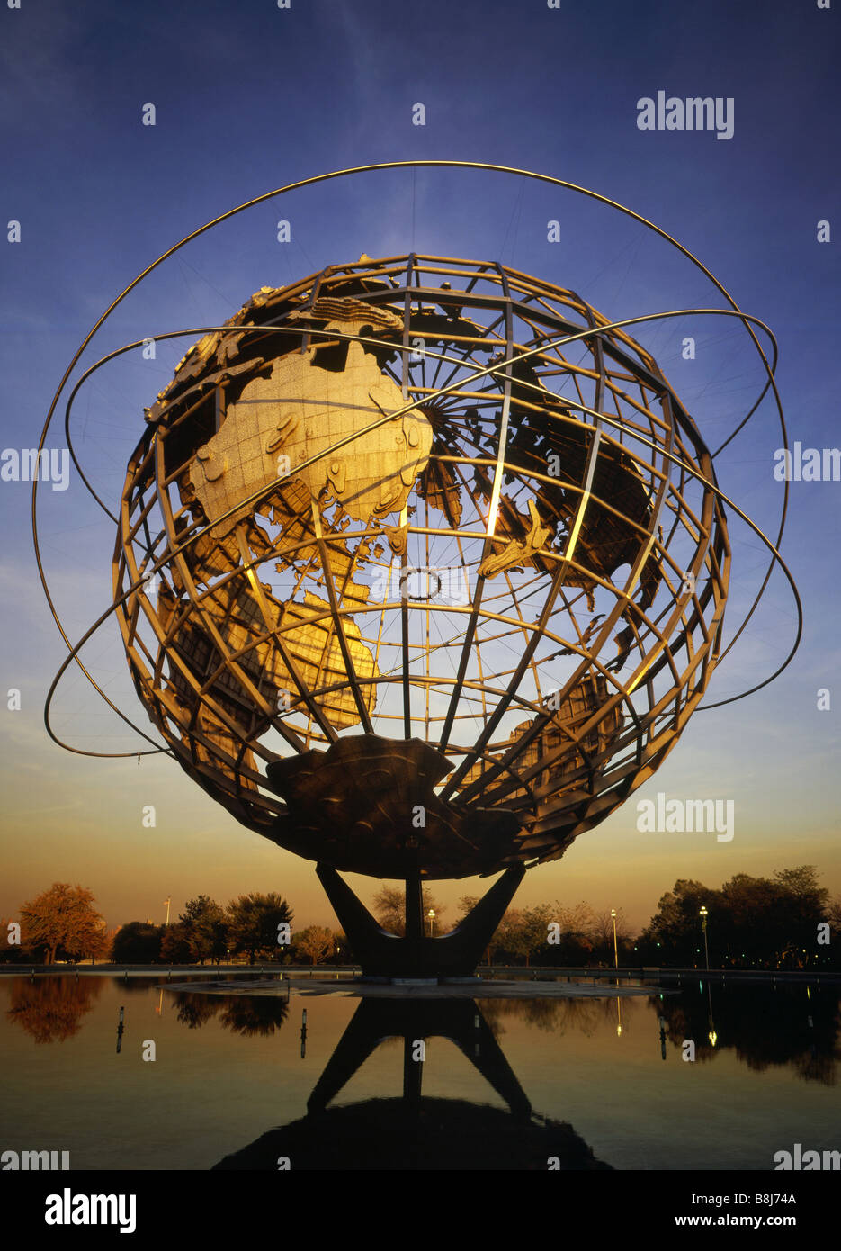 Unisphere Flushing Meadow Park Queens New York USA Stock Photo - Alamy