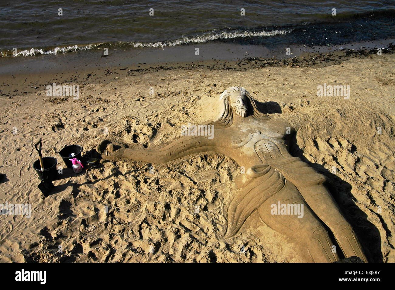 London sand sculpture hi-res stock photography and images - Alamy
