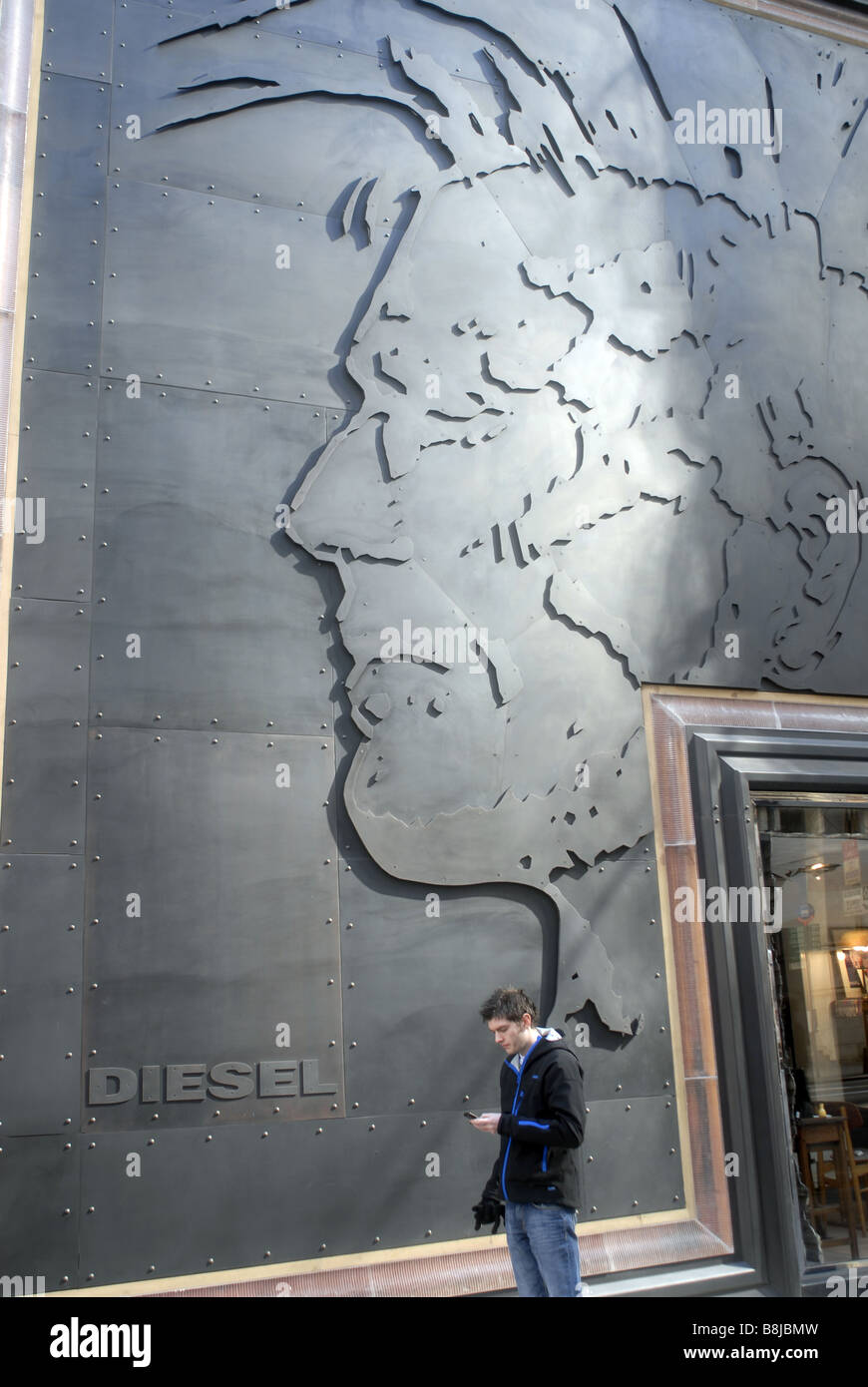 The new Diesel store recently opened on Fifth Avenue in New York Stock ...