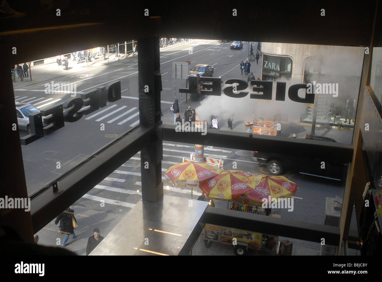 The new Diesel store recently opened on Fifth Avenue in New York Stock ...