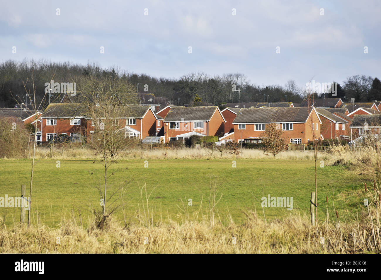 village with houses in countryside Stock Photo - Alamy