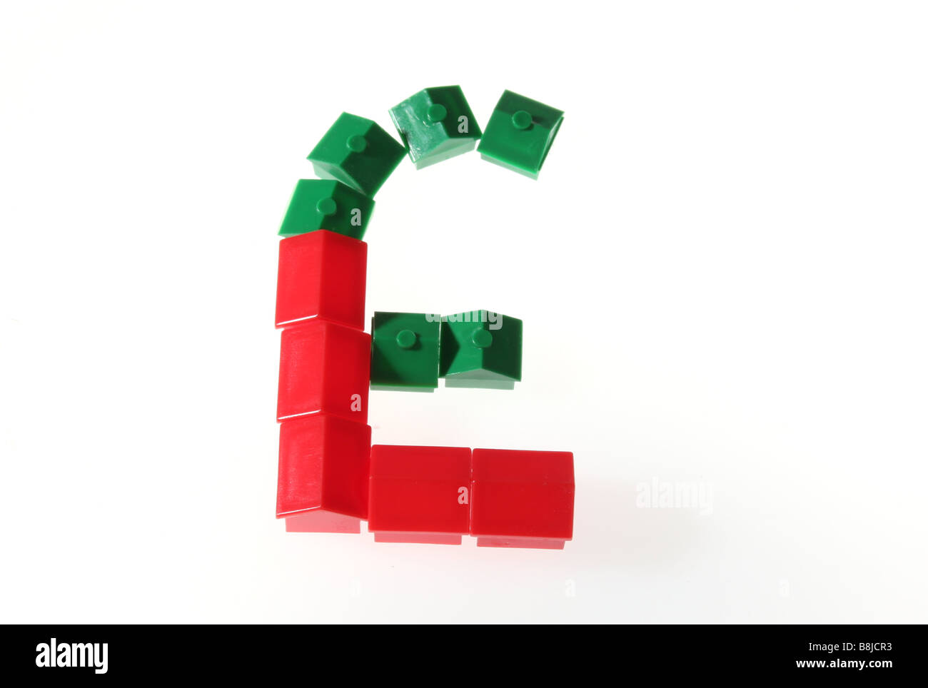 British £ sign made from red and green Monopoly houses Stock Photo - Alamy