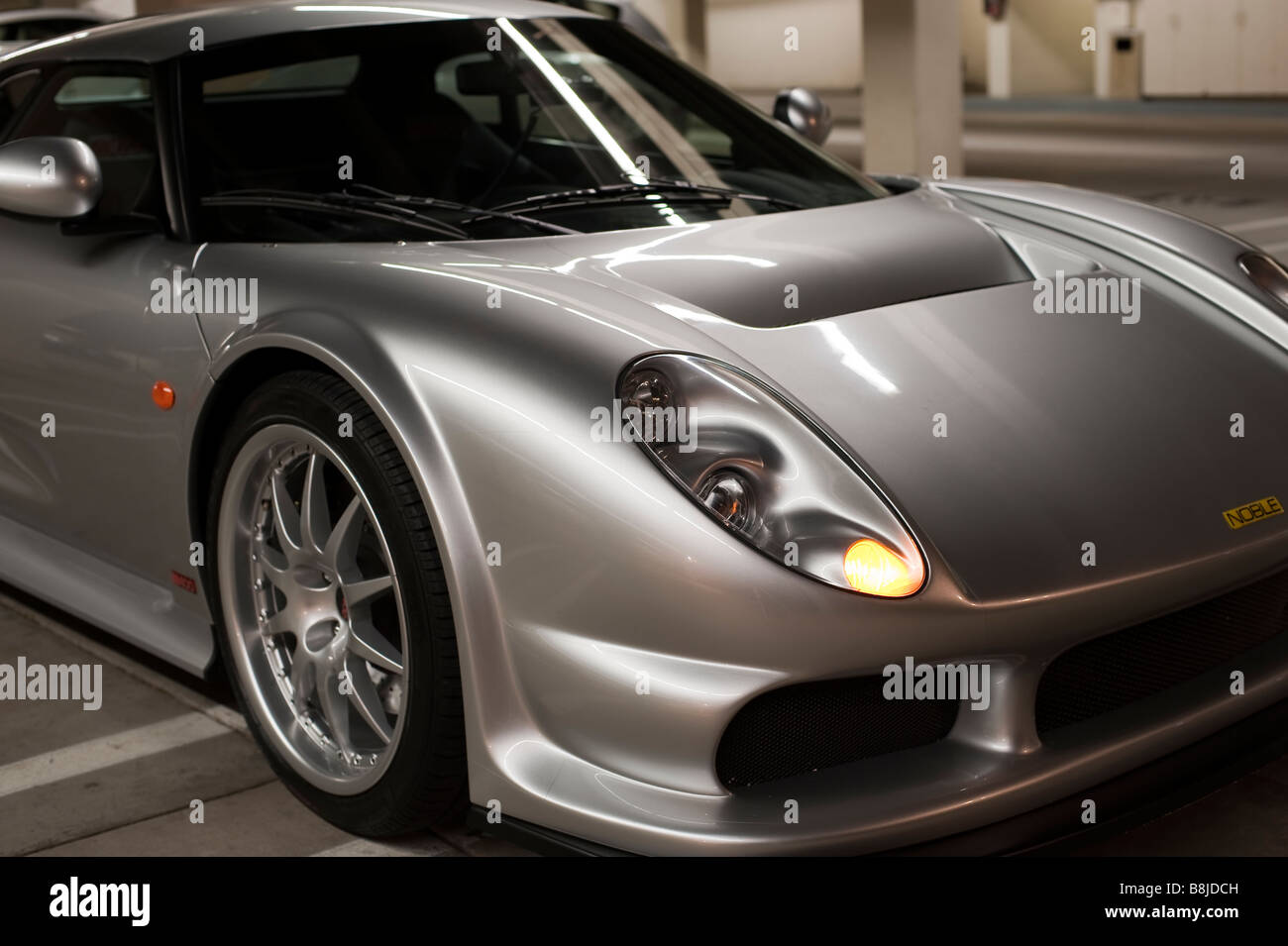 Silver British made supercar Noble M4000 Stock Photo - Alamy