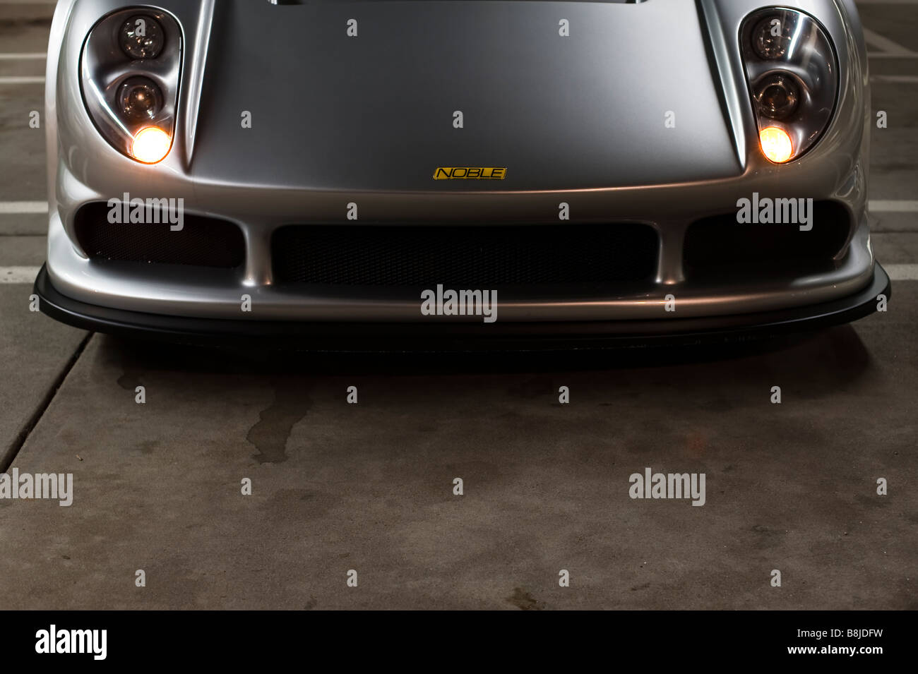 Silver British made supercar Noble M4000 Stock Photo - Alamy