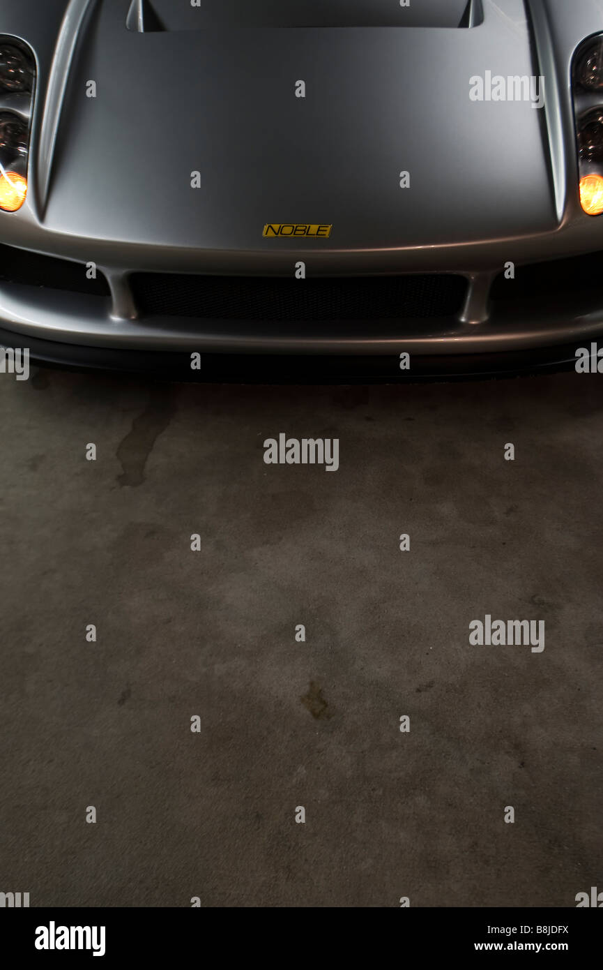 Silver British made supercar Noble M4000 Stock Photo - Alamy