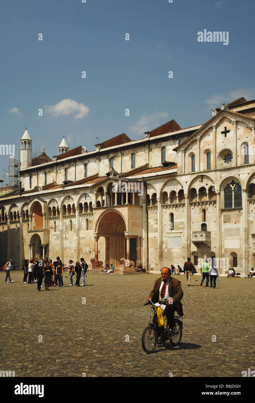 Piazza Grande, Modena, Italy Stock Photo - Alamy