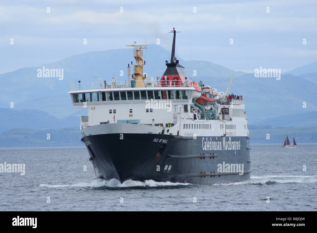 Caledonian MacBrayne Ferry arriving at Oban Scotland June 2007 Stock ...