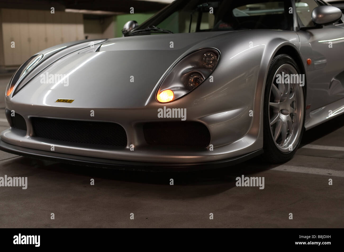 Silver British made supercar Noble M4000 Stock Photo - Alamy
