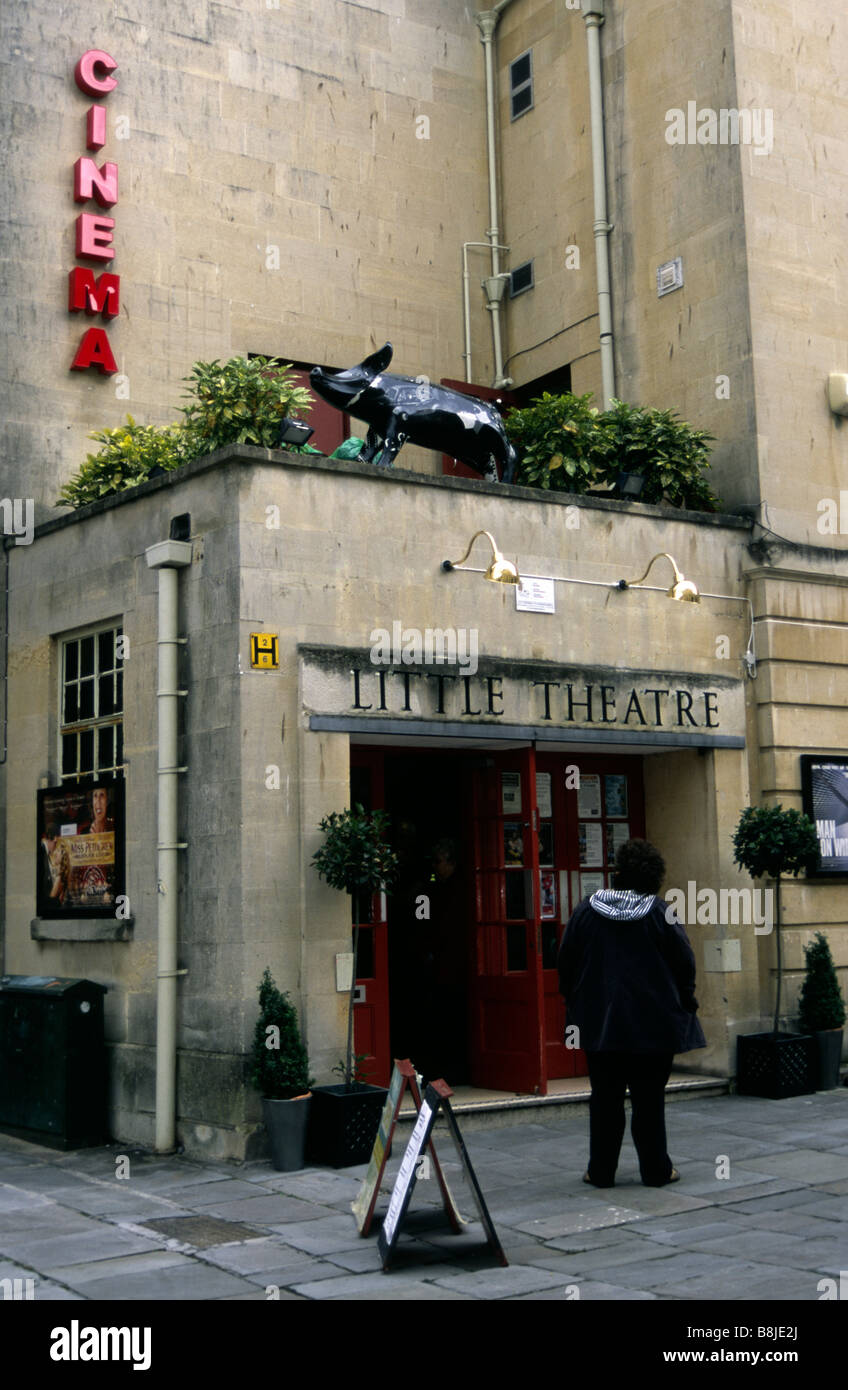 The Little Theatre Cinema, Bath Spa Somerset UK Stock Photo - Alamy