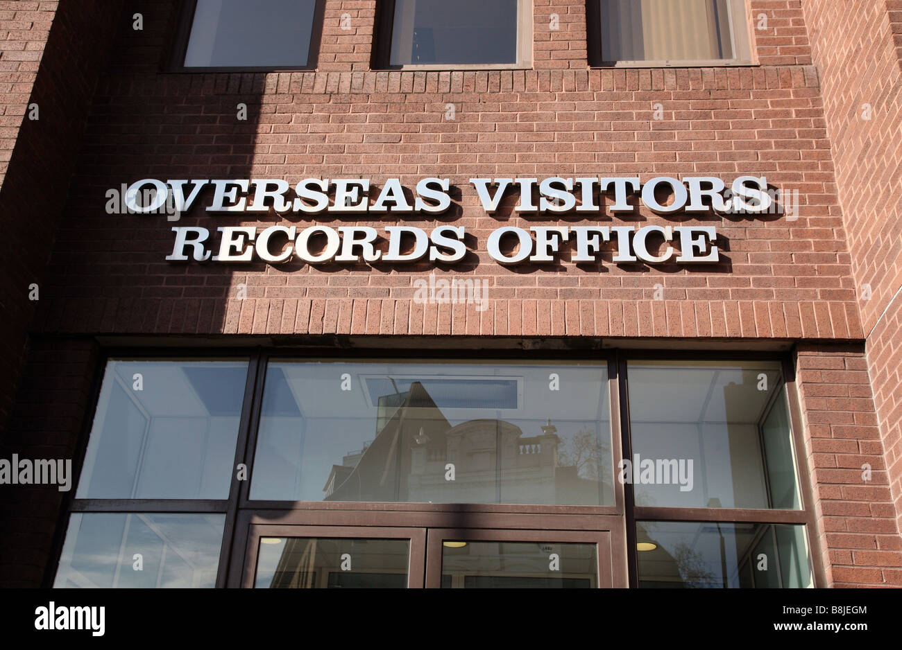 Overseas Visitors Records Office, Borough, London Stock Photo - Alamy