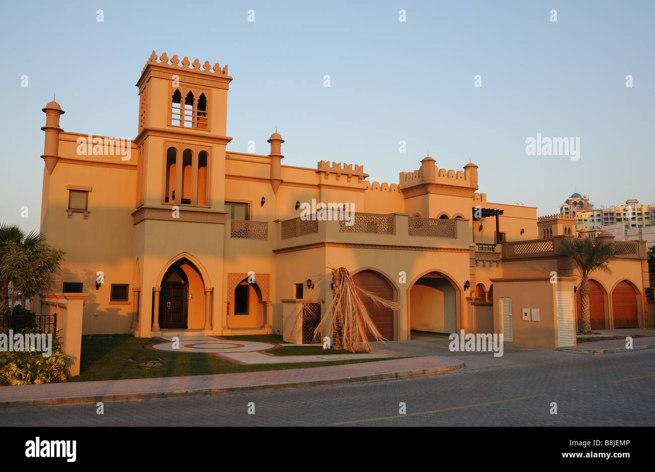 Residential house in Dubai, United Arab Emirates Stock Photo - Alamy