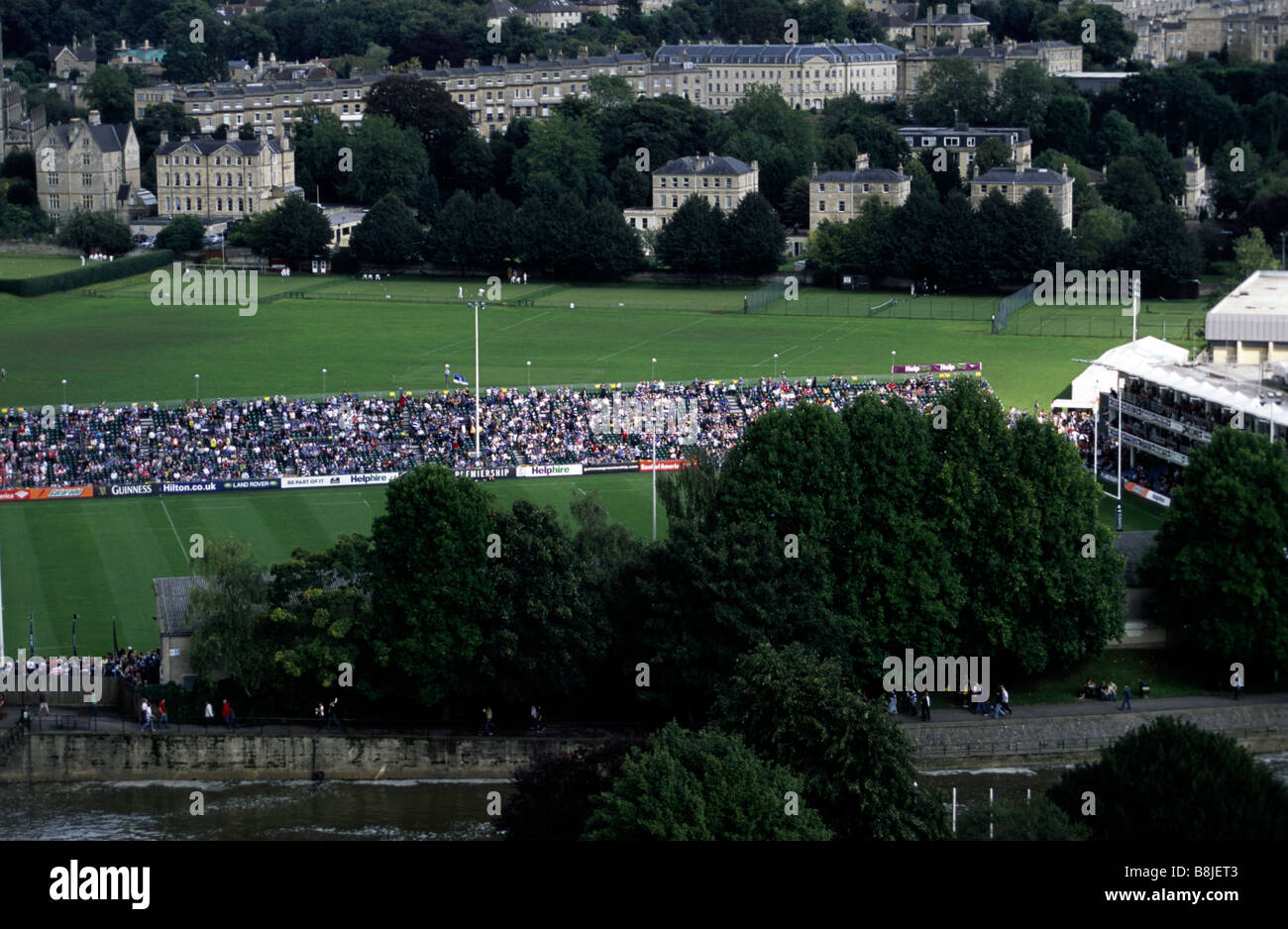Bath rugby ground view hi-res stock photography and images - Alamy