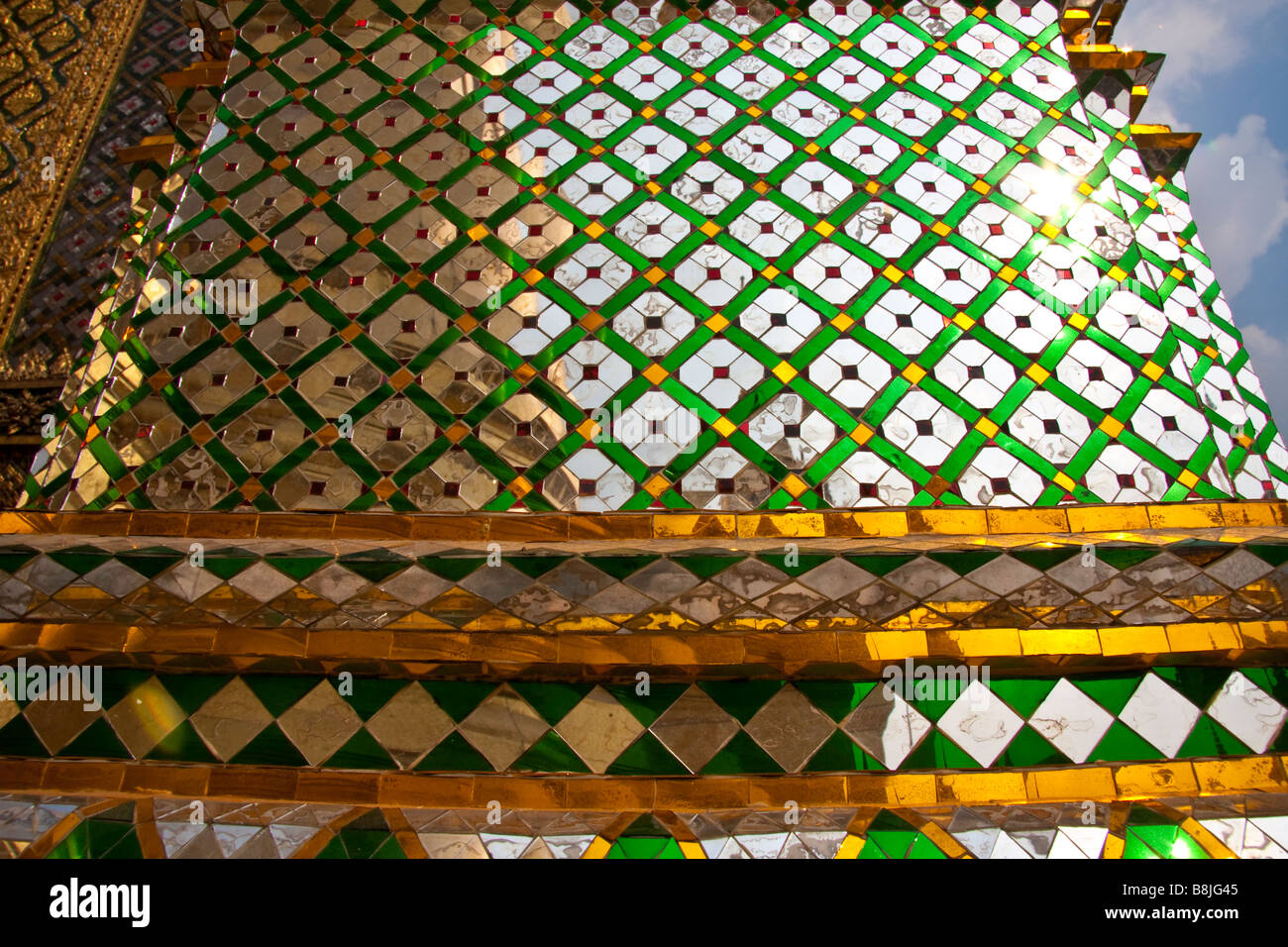 Parts of the Stunning Grand Palace in Thailand Stock Photo - Alamy