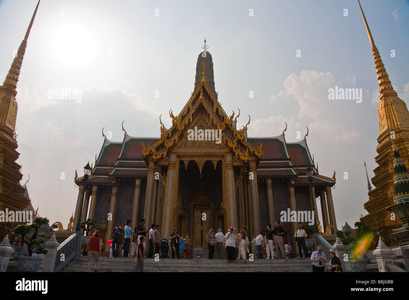 Parts of the Grand Palace Thailand Stock Photo - Alamy