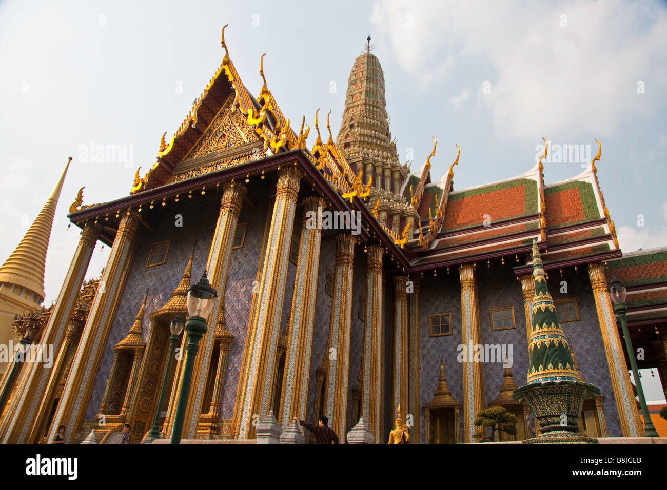 Parts of the Grand Palace Thailand Stock Photo - Alamy