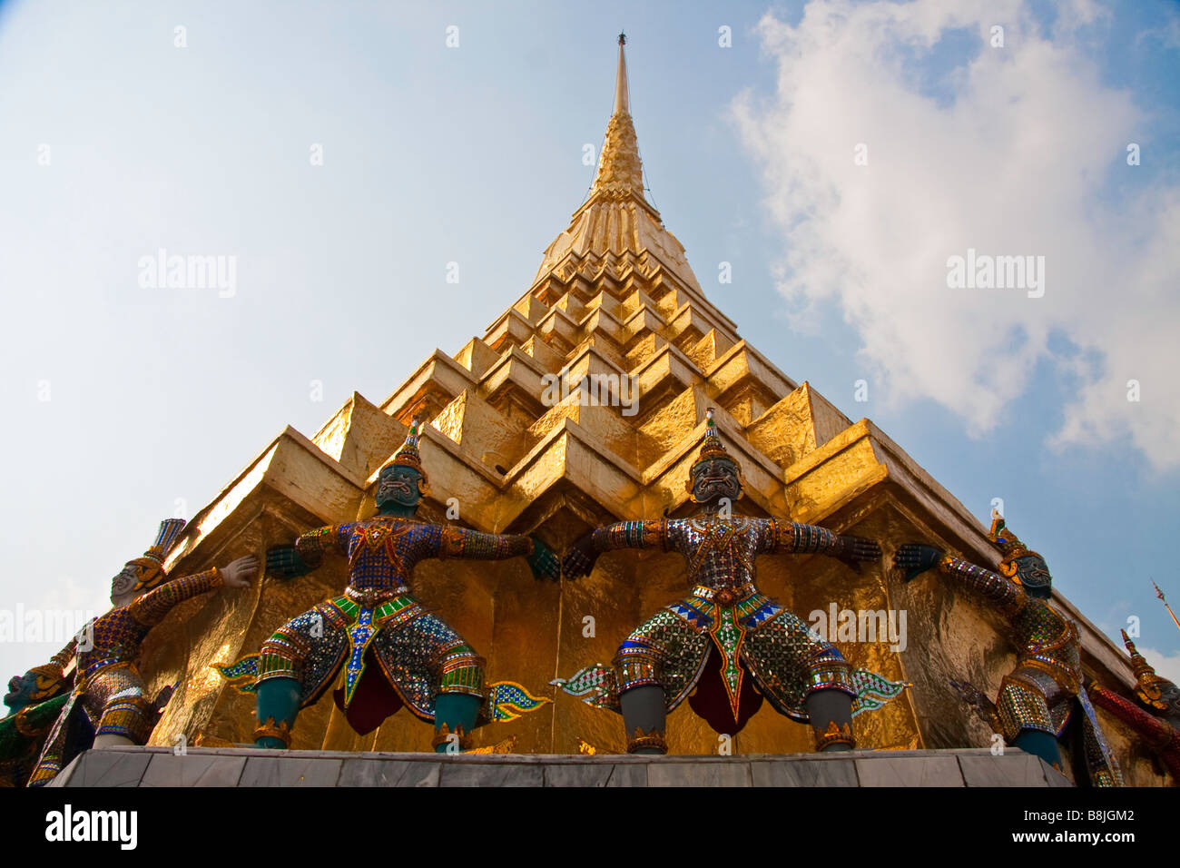Parts of the Grand Palace Thailand Stock Photo - Alamy
