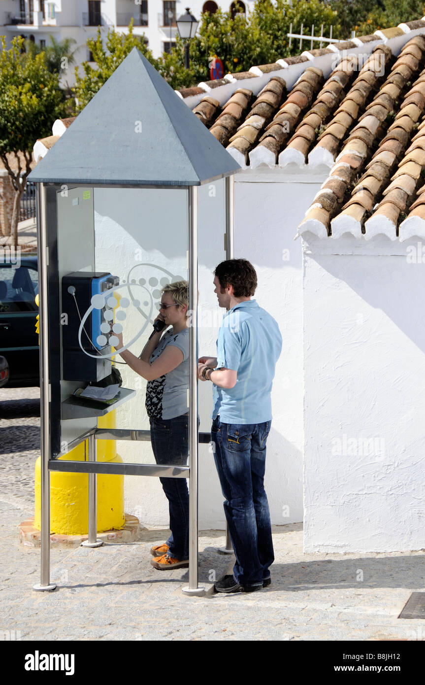 Public phone andalusia hi-res stock photography and images - Alamy