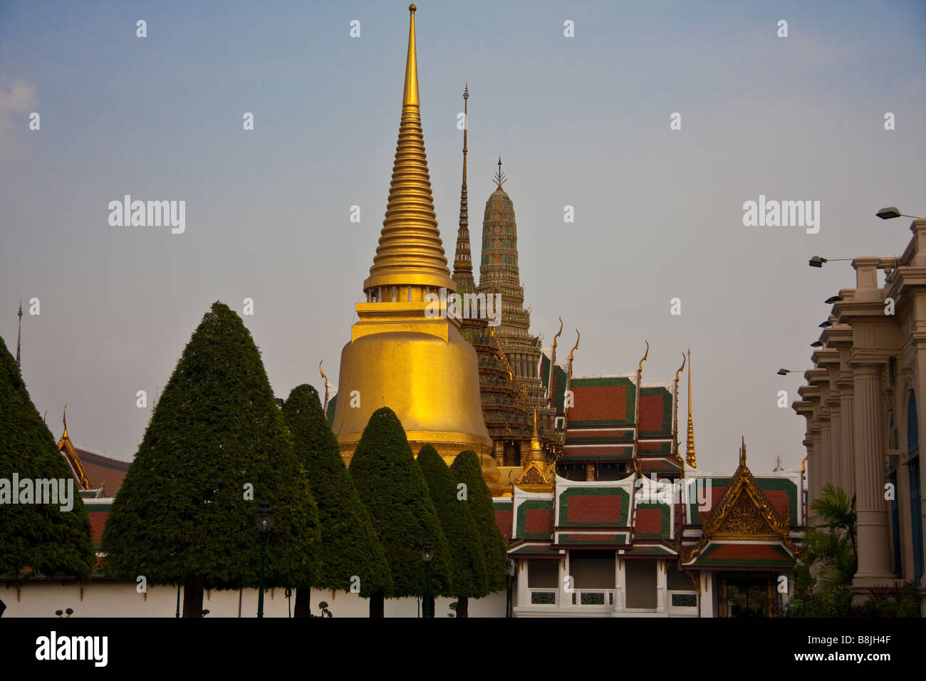 Parts of the Grand Palace Thailand Stock Photo - Alamy