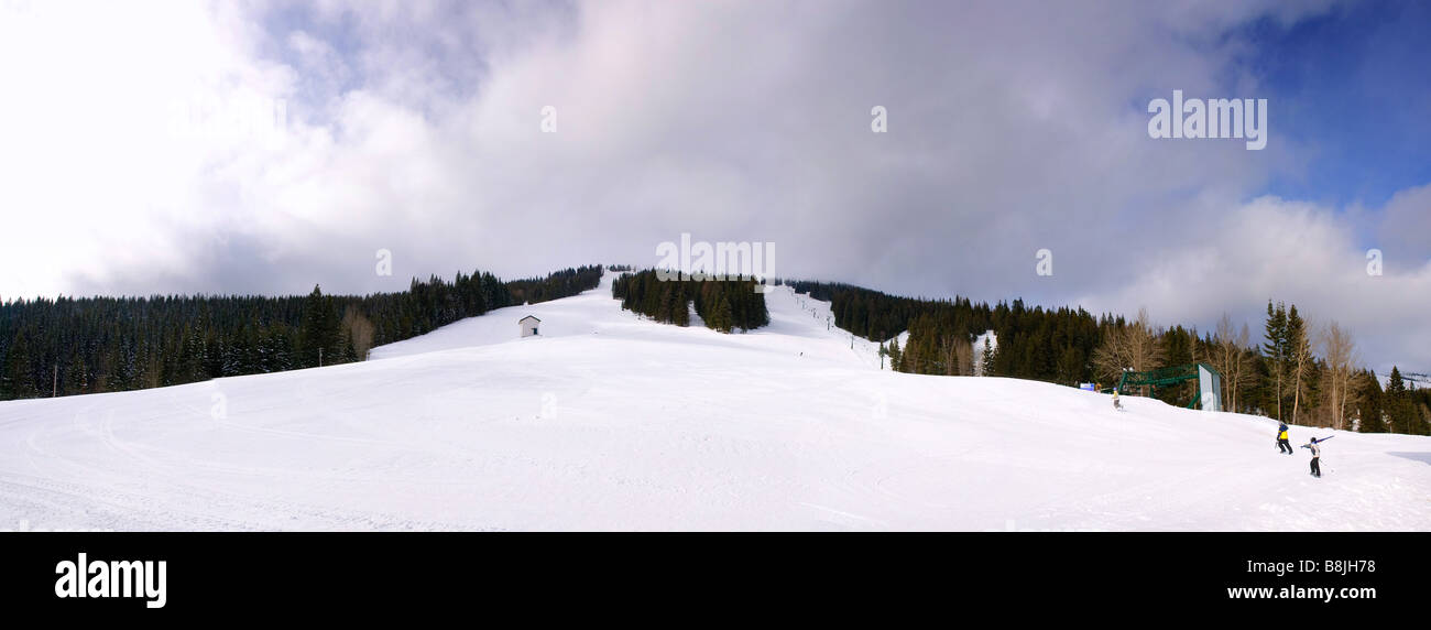 Panorama of Mt Spokane Recreational Ski Area Mt Spokane State Park ...