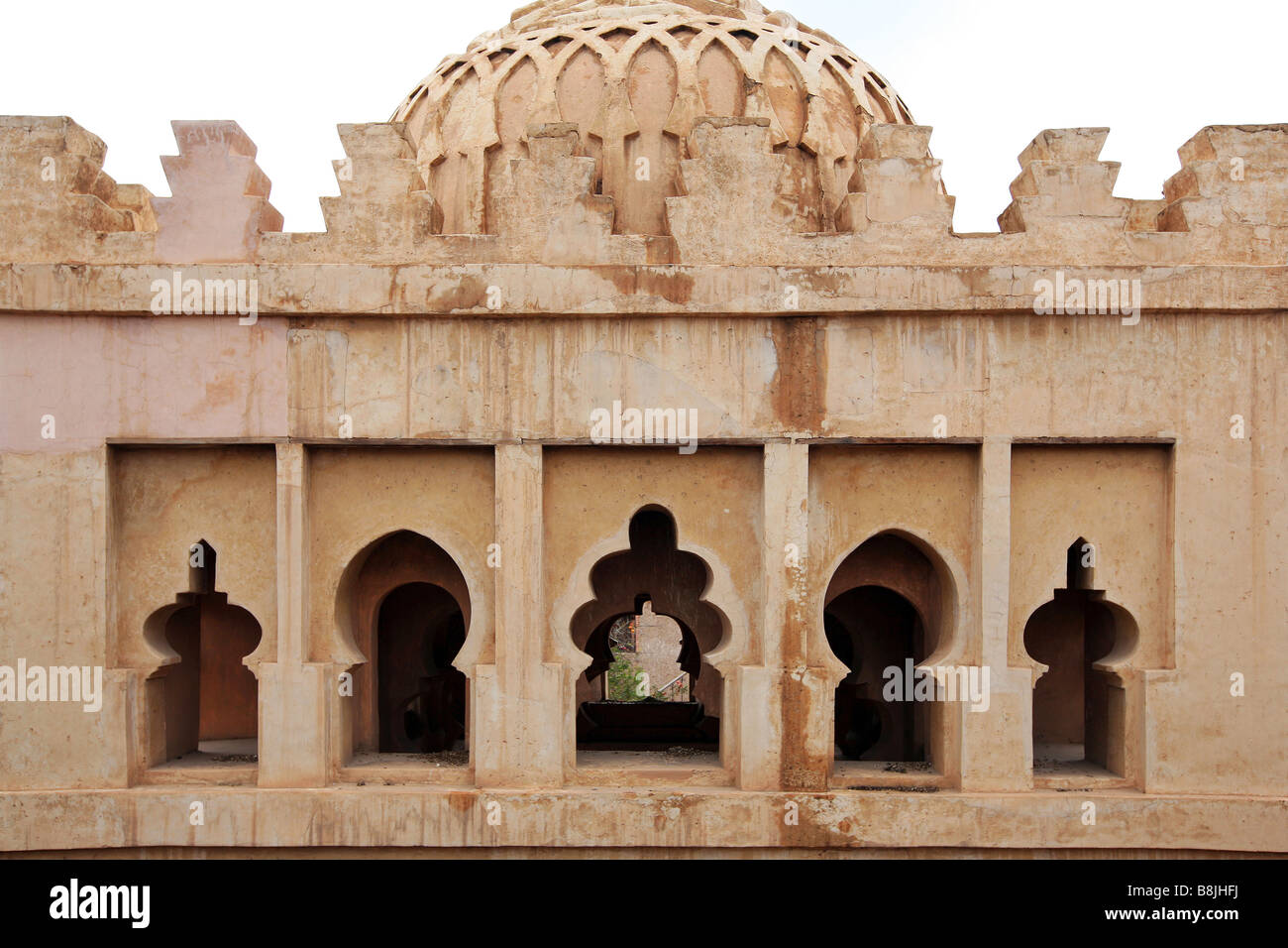 Almoravid Koubba, next to the museum of Marrakech and mosque of Ben ...