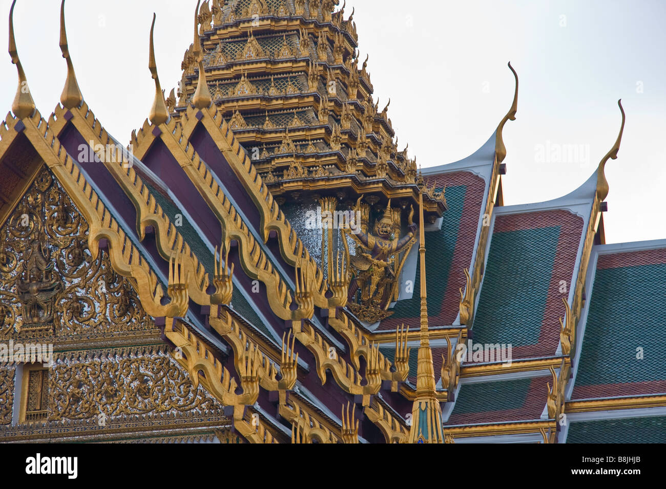 Parts of the Grand Palace Thailand Stock Photo - Alamy