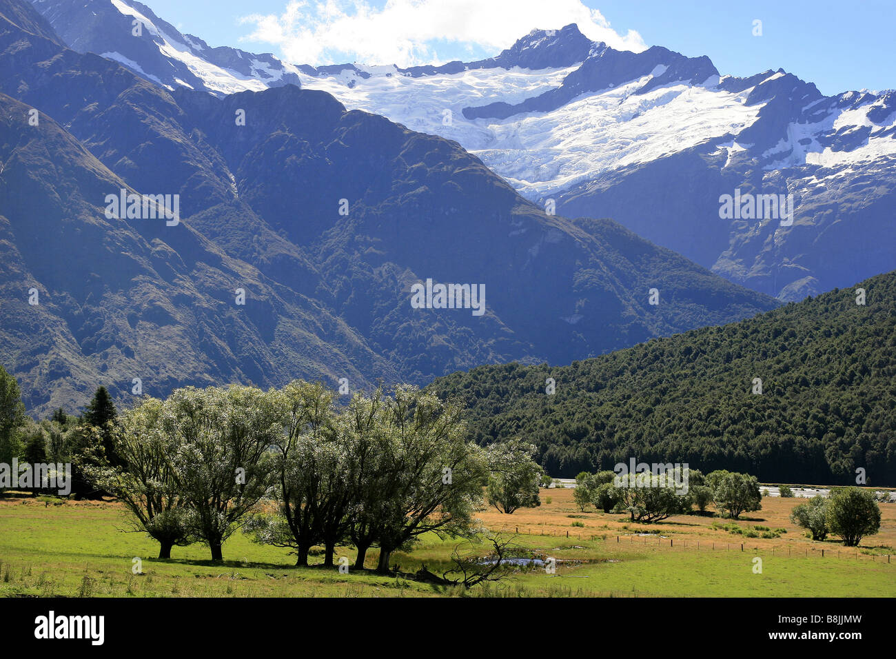 view of Mount Aspiring, New Zealand Stock Photo - Alamy