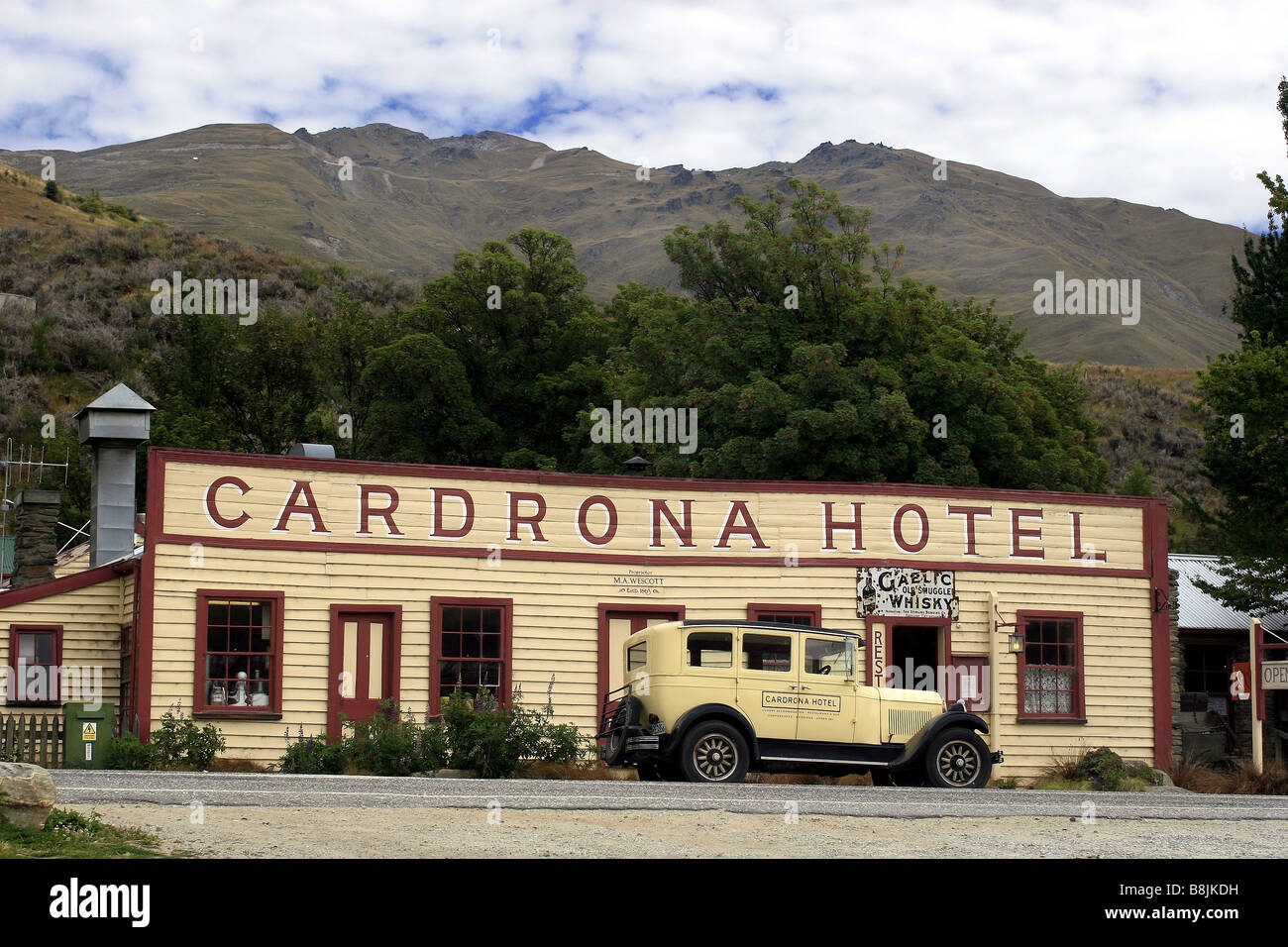 Historic Cardrona Hotel, New Zealand Stock Photo - Alamy