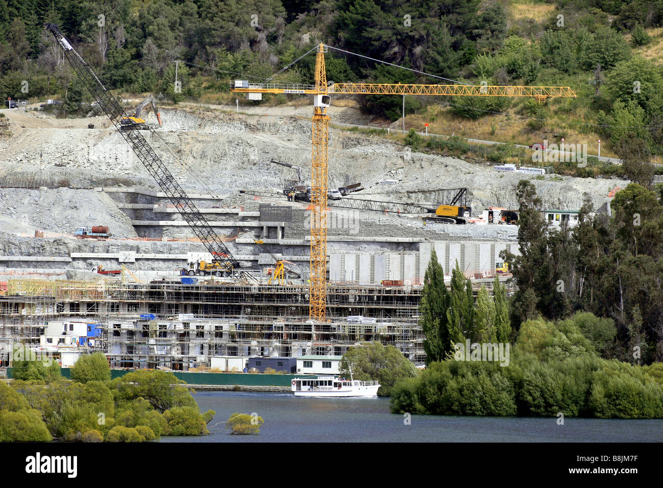 Huge building development at Kawarau Falls Station, Queenstown, New ...