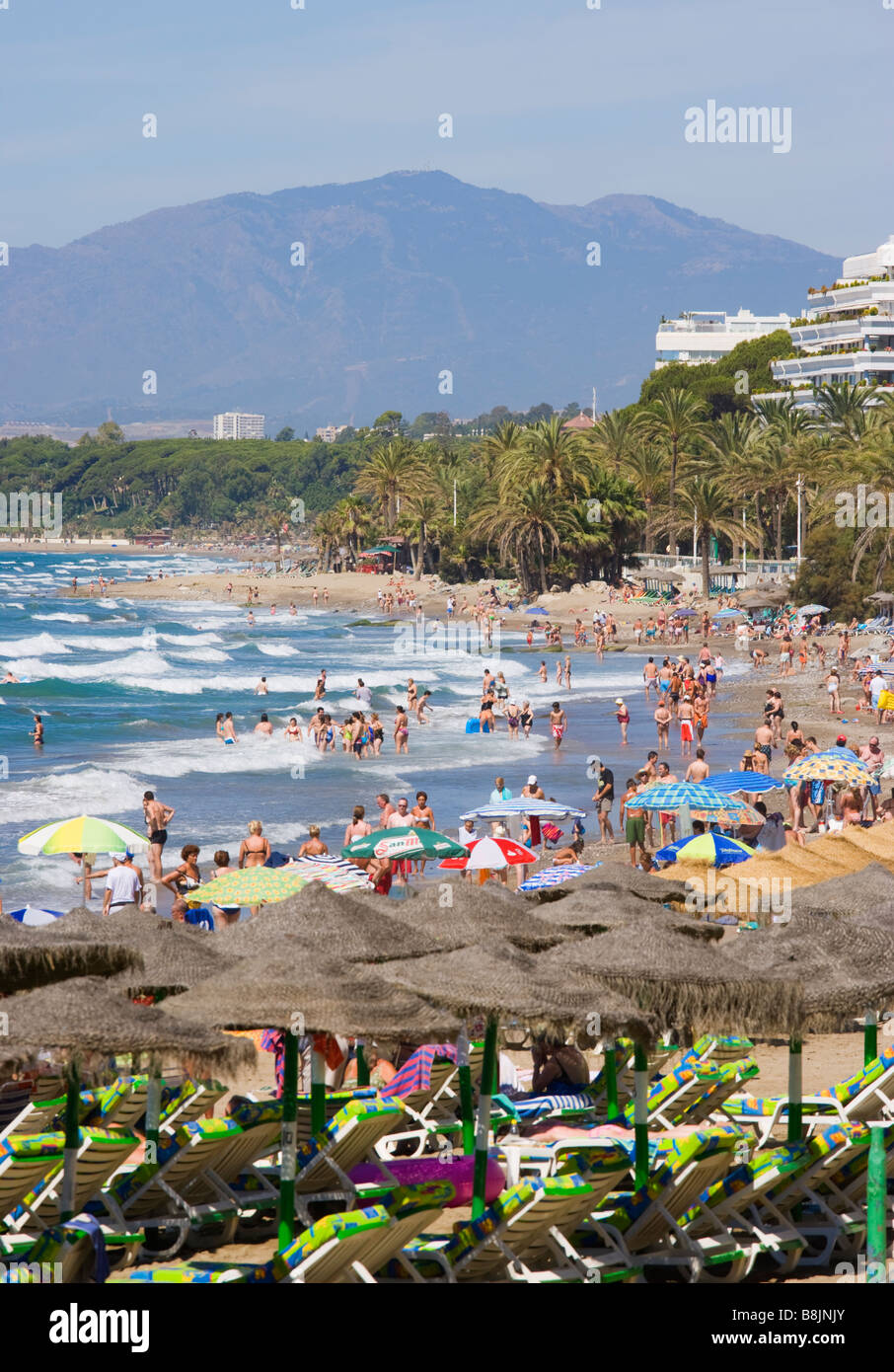 Fontanilla beach marbella hi-res stock photography and images - Alamy