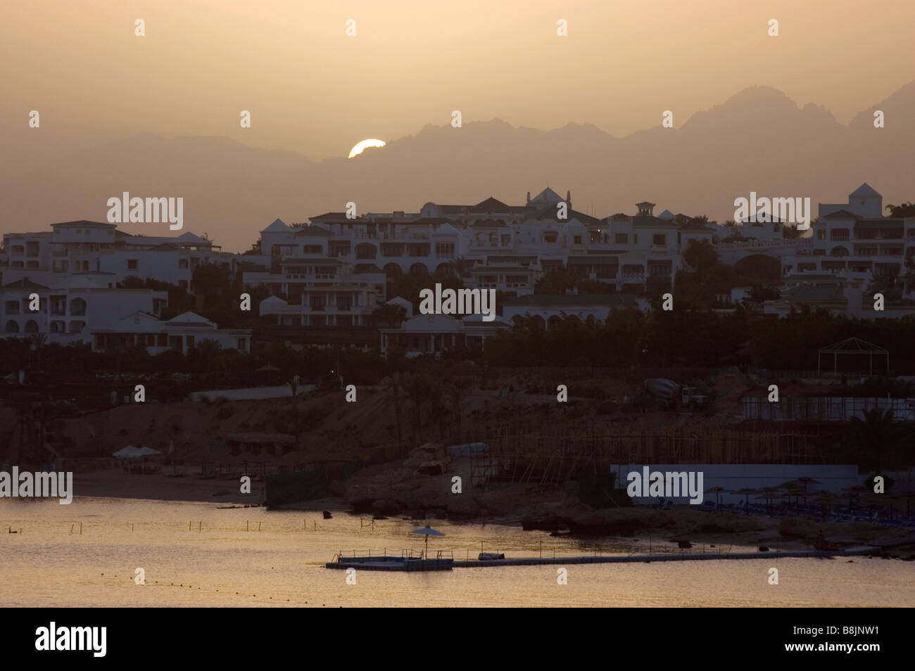 Sunset at Sharm el Sheik, Egypt Stock Photo - Alamy