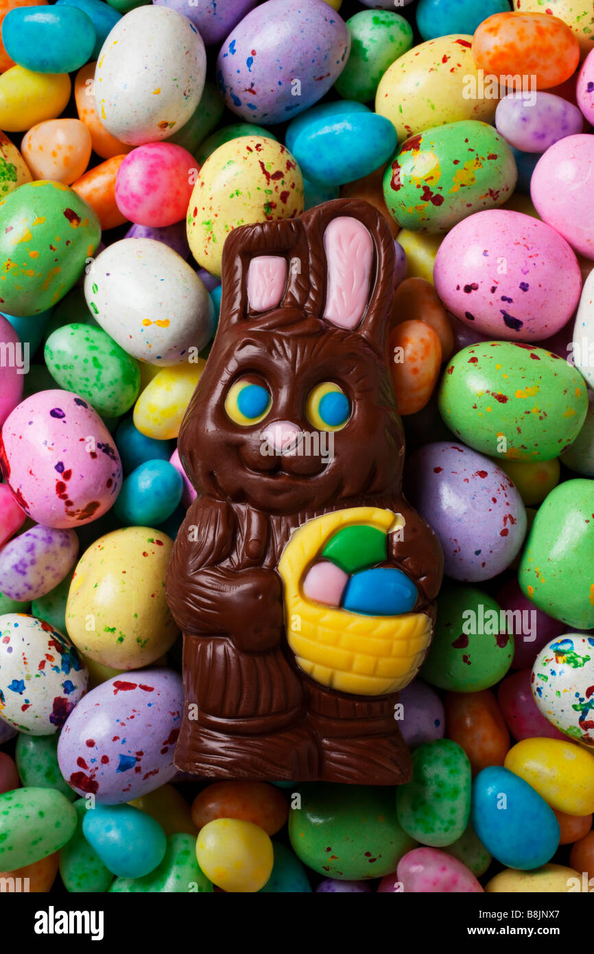 Easter bunny candies hi-res stock photography and images - Alamy