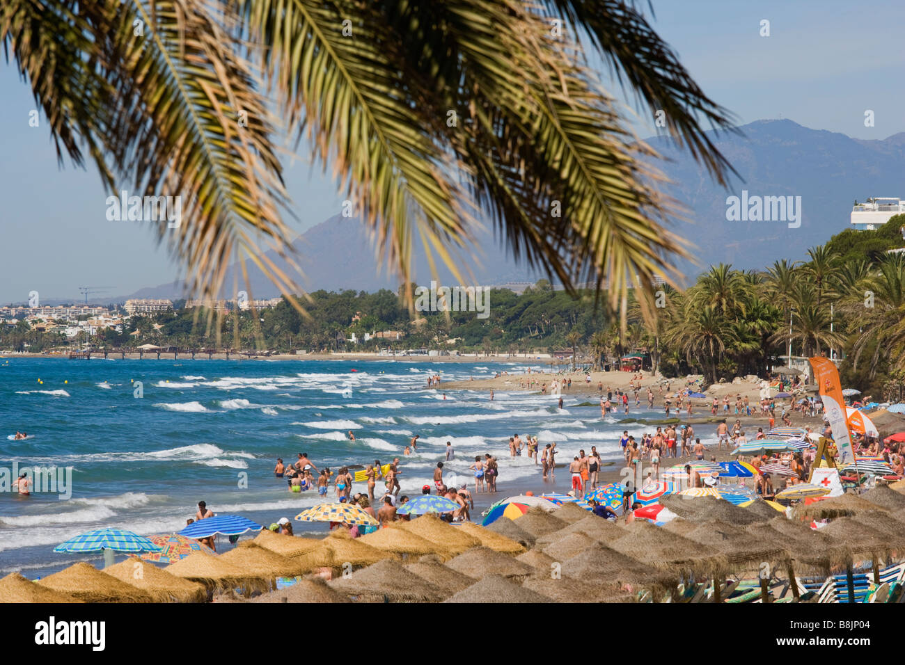 Fontanilla beach marbella hi-res stock photography and images - Alamy