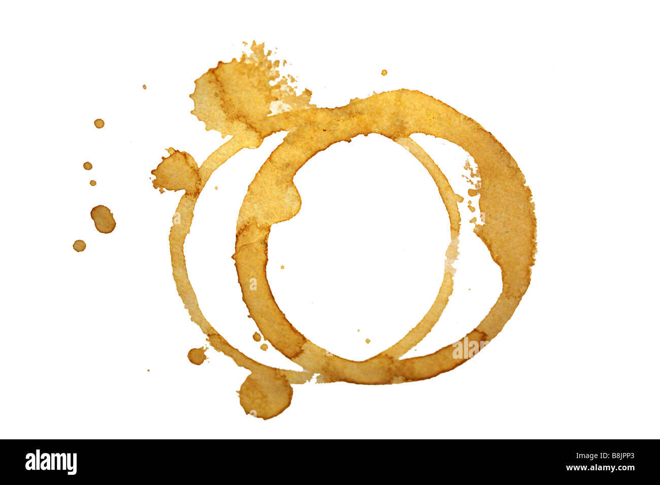 Coffee stain mark hi-res stock photography and images - Alamy